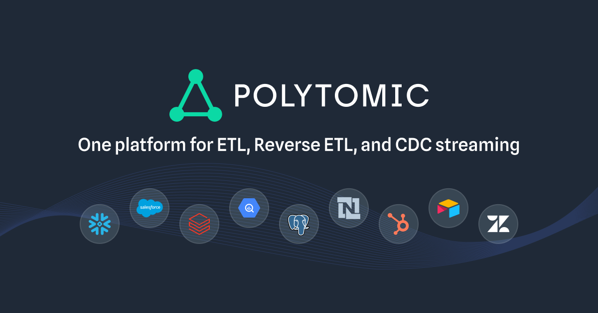 Polytomic | ETL and Reverse ETL Platform and API